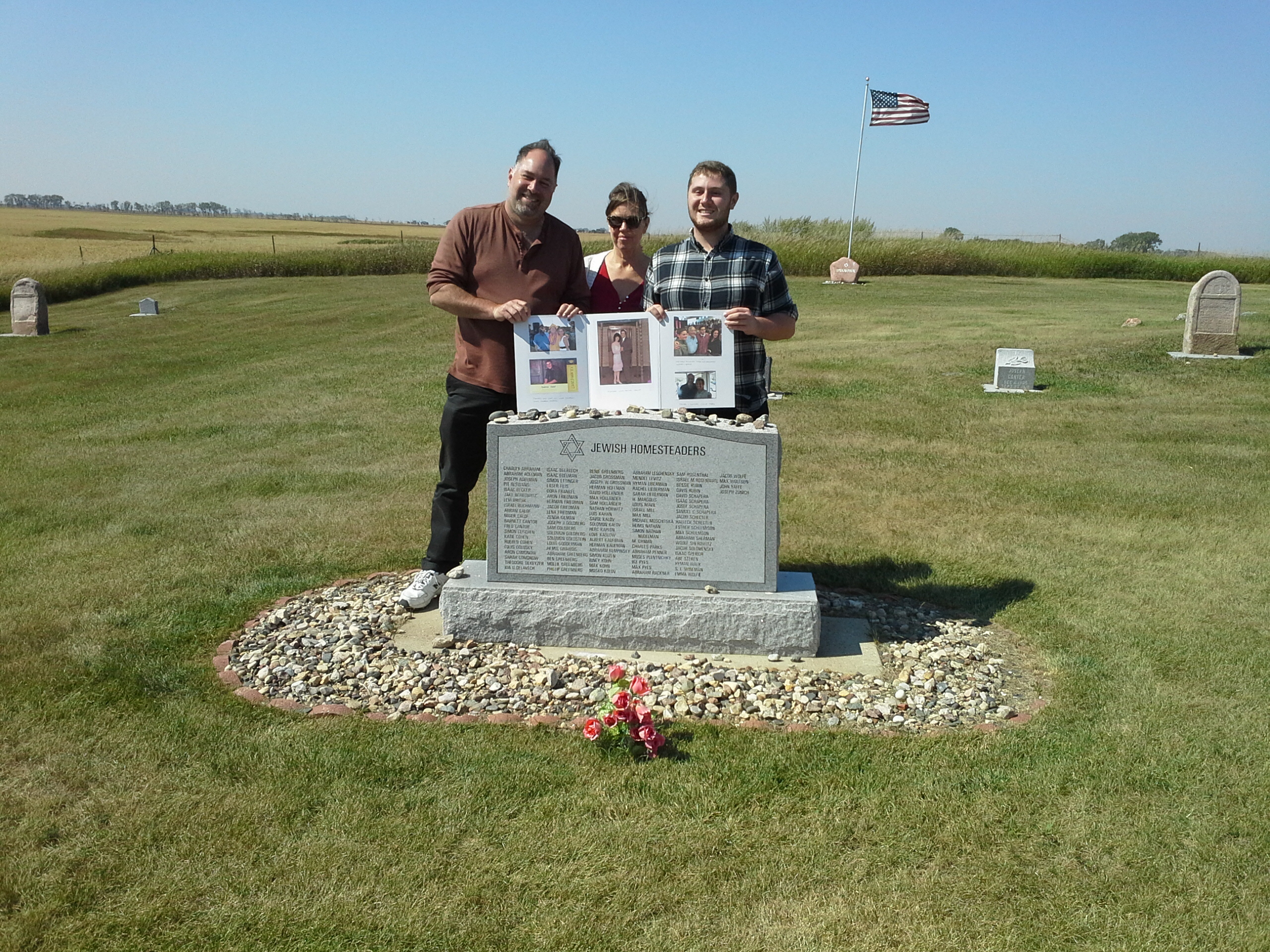 Jeff Calof family at SoJ Sept 3, 2018 (1) - Sons of Jacob Cemetery